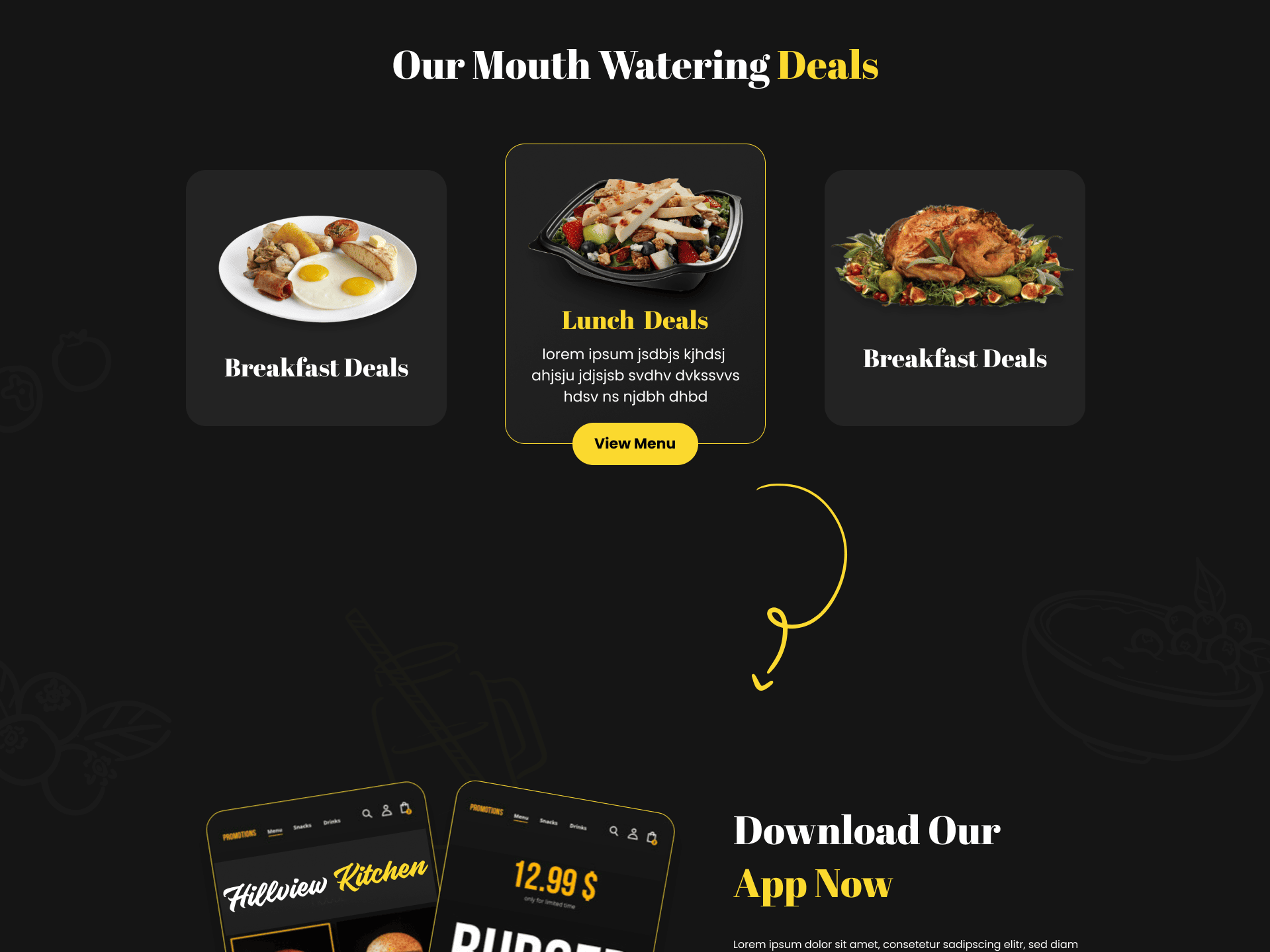 Bricksable - Food Template