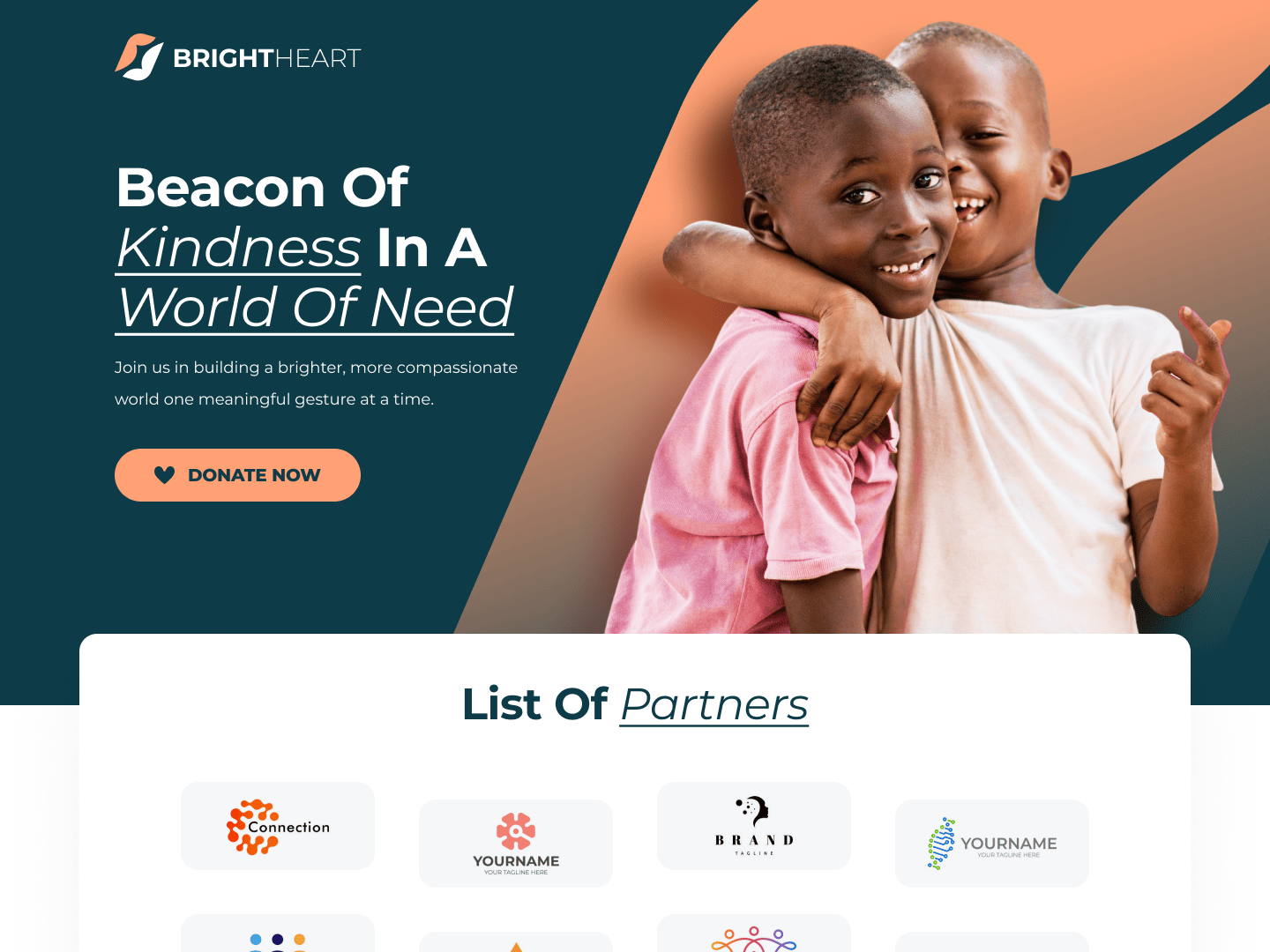 Bricksable - Charity Template