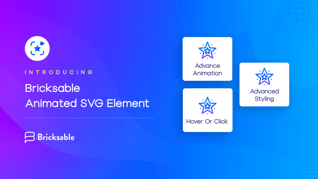 Animated SVG element - Bricksable